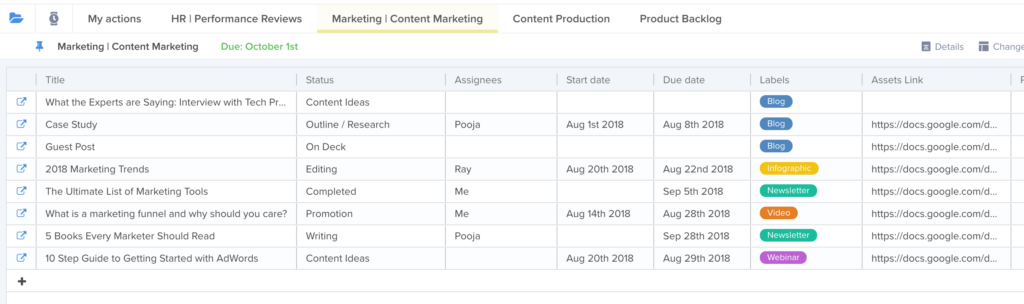 4 Spreadsheet Uses to Try in Table View | Hive