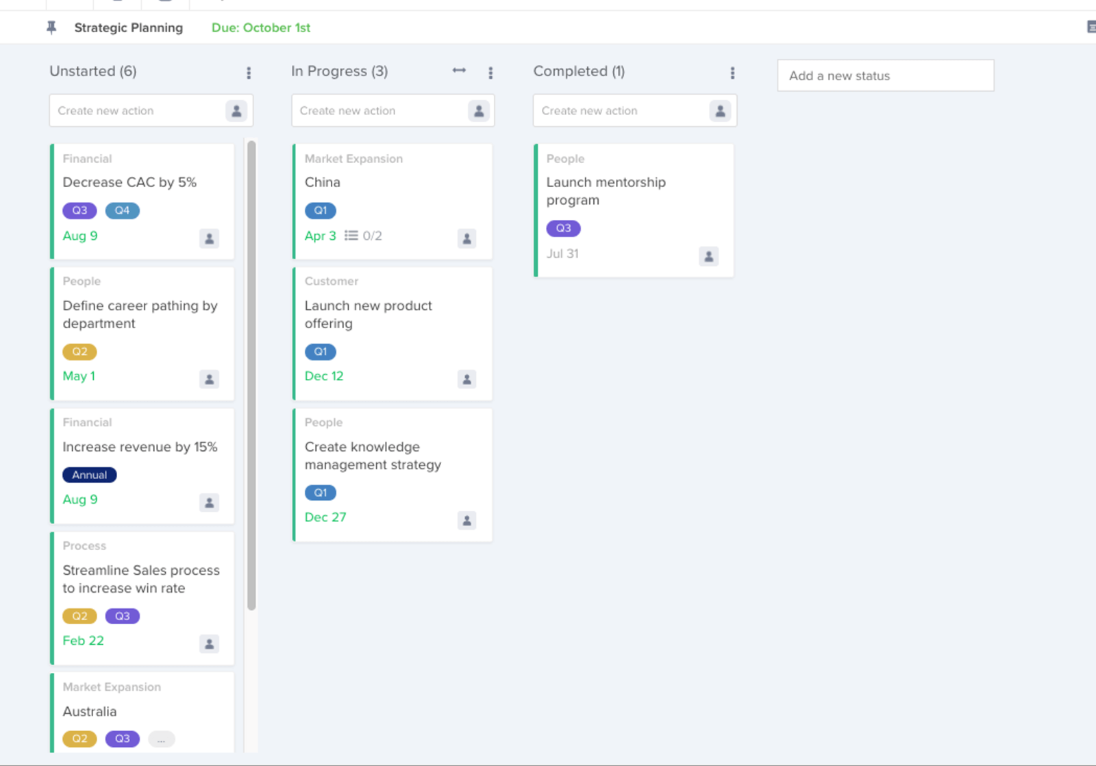 Strategic Planning Template | Hive