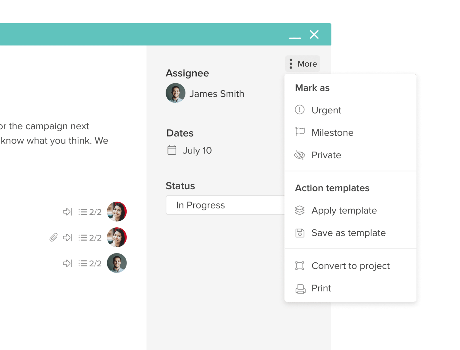 Hive 2.0: Updated Navigation and Action Card | Hive