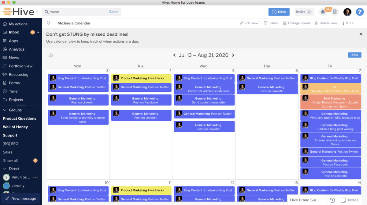 9 Online Schedule Maker Tools To Plan Your Work Week | Hive