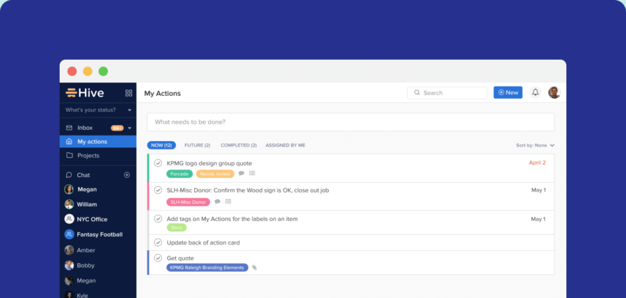 Project Management Tool | Management Features | Hive