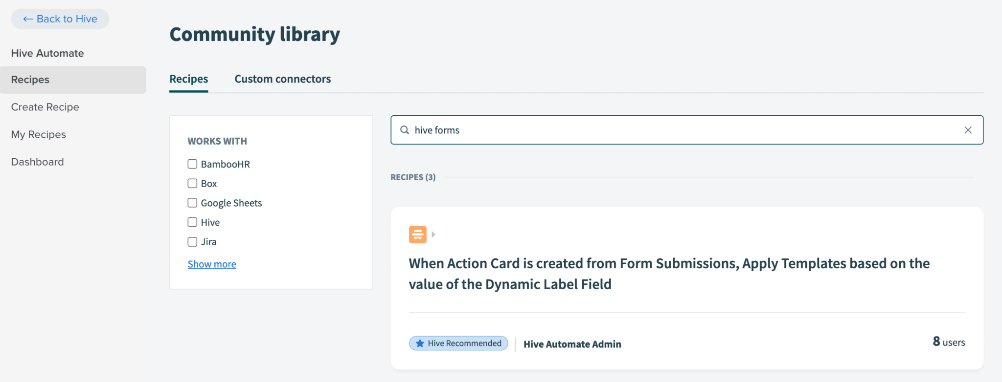 How To Use And Customize Hive Automate Recipes