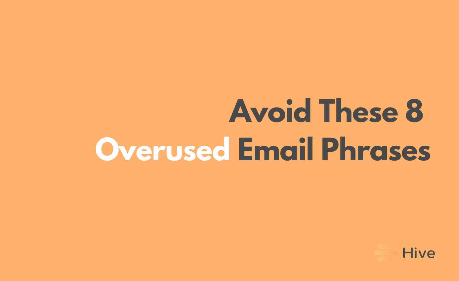 8 Overused Email Phrases To Avoid When Job Searching