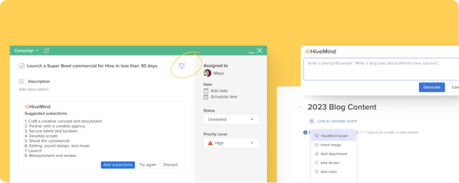 Features | Hive Project Management Tool Built For Teams
