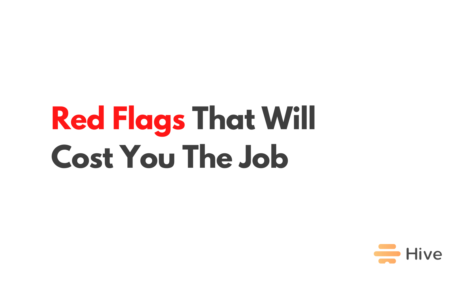 8 Job Candidate Red Flags That Hiring Managers Can Watch For