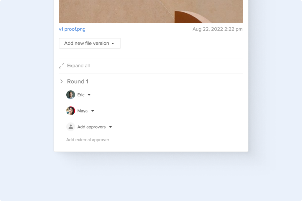 Proofing & Approvals | Hive Features