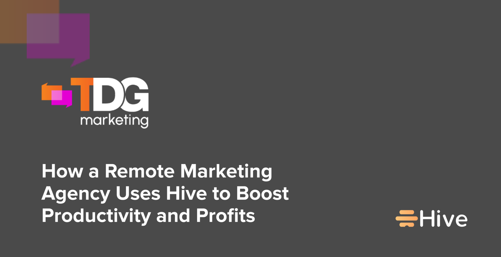 How a Remote Marketing Agency Uses Hive | Hive